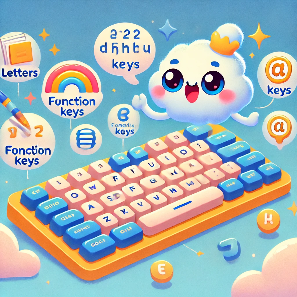 キーボードのキーの種類と役割をやさしく解説！ | ぱそとんの部屋