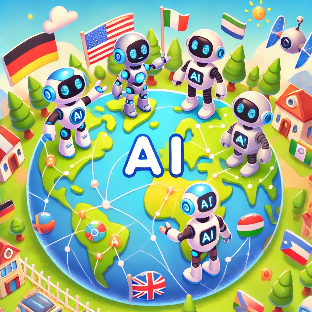 AIはどの国が一番使っているの？未来の人工知能の国々 | ぱそとんの部屋