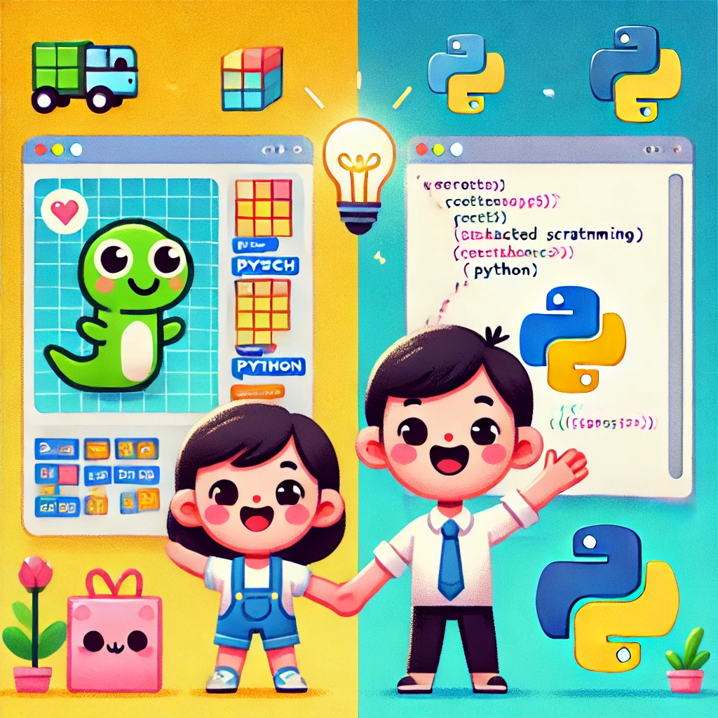 【親子で学ぶ】ScratchとPythonでプログラミングを楽しもう！基礎から解説 | ぱそとんの部屋