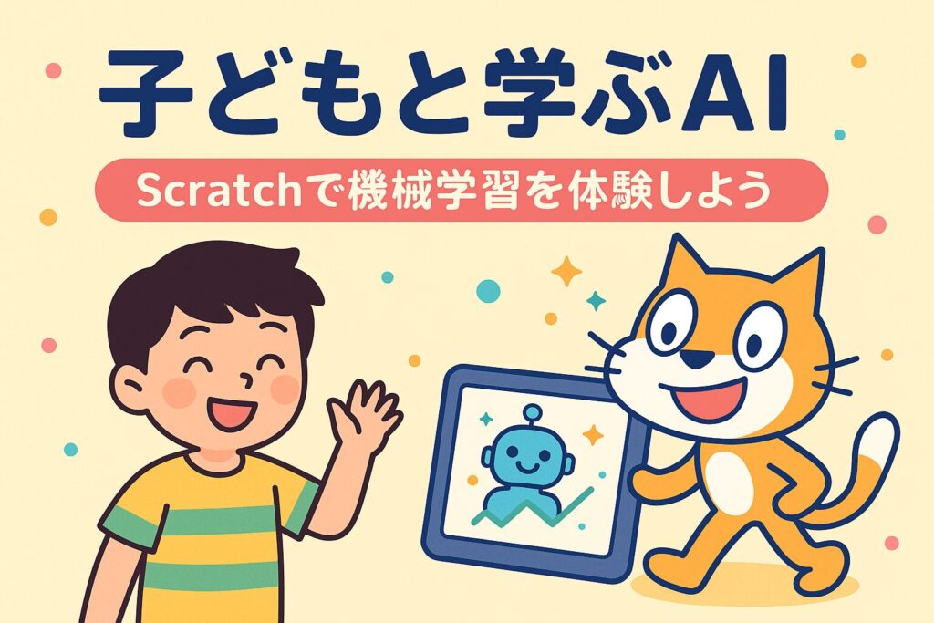 子どもと学ぶAI｜Scratchで機械学習を体験しよう【親子で楽しく学べる入門ガイド】 | ぱそとんの部屋